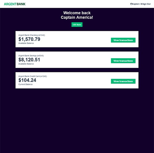 Argent Bank | Arthur BLANC : Développeur Front-end